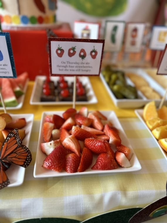 The Very Hungry Caterpillar Food Labels