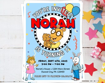 Holographic Vinyl Decal Stickers / Inspired by Arthur TV Show - Etsy