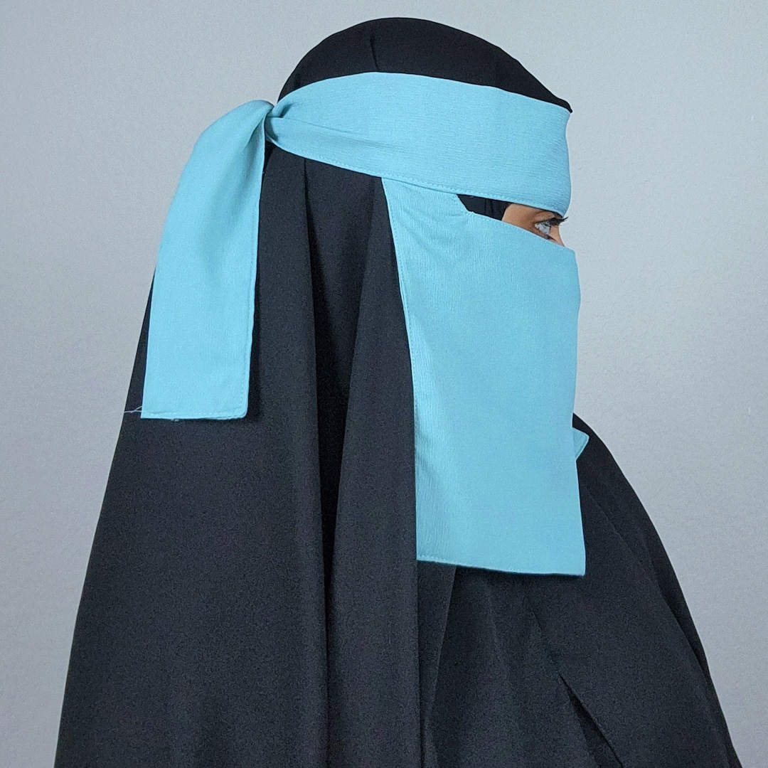 Chiffon Full Niqabs (long or Short) - Etsy
