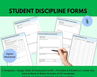 Printable Teacher RTI Intervention Forms Intervention Plan - Etsy