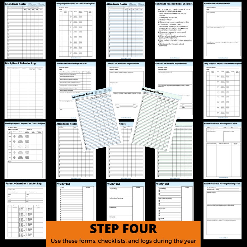 Middle School Classroom Management Plan: Printable Teacher's Guide ...
