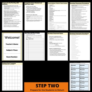 Middle School Classroom Management Plan: Printable Teacher's Guide ...