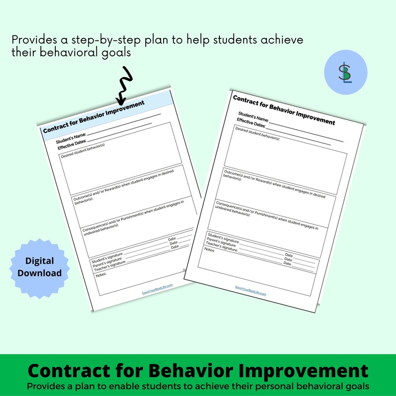 Student Discipline Forms, Student Behavior Tracker & Classroom ...