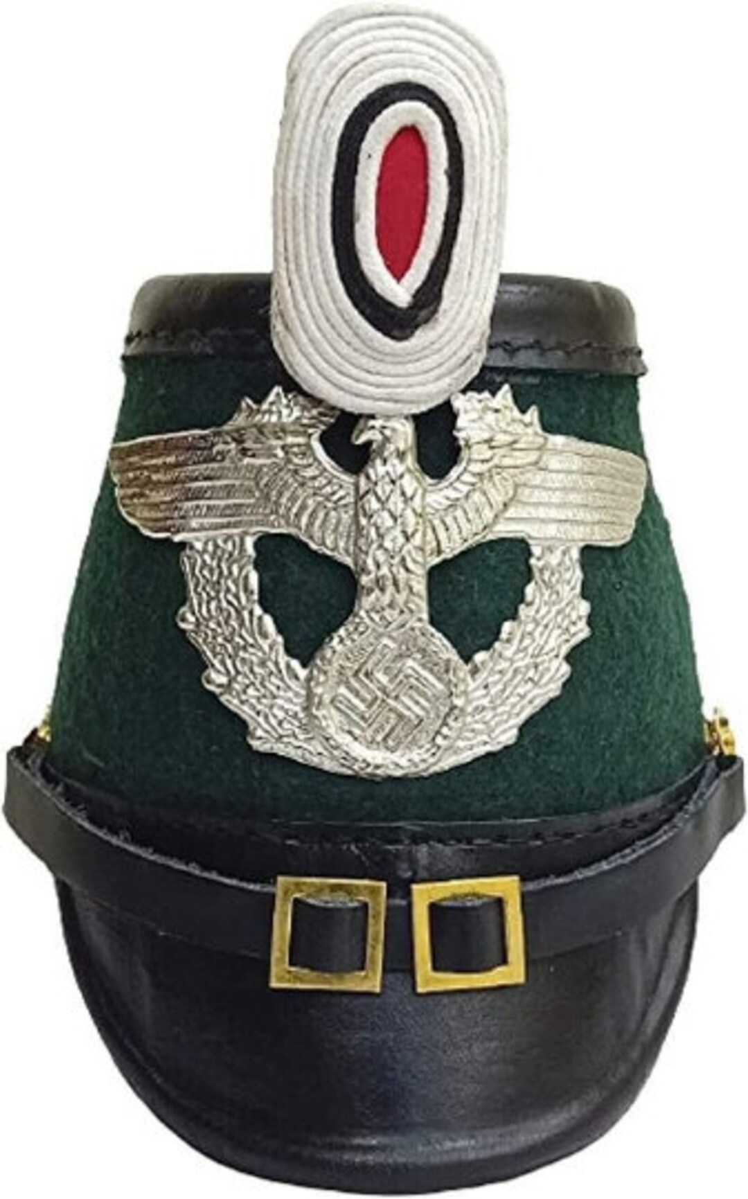 Shako Leather Prussian Helmet for Officer Ranks of the Jager Batallion ...