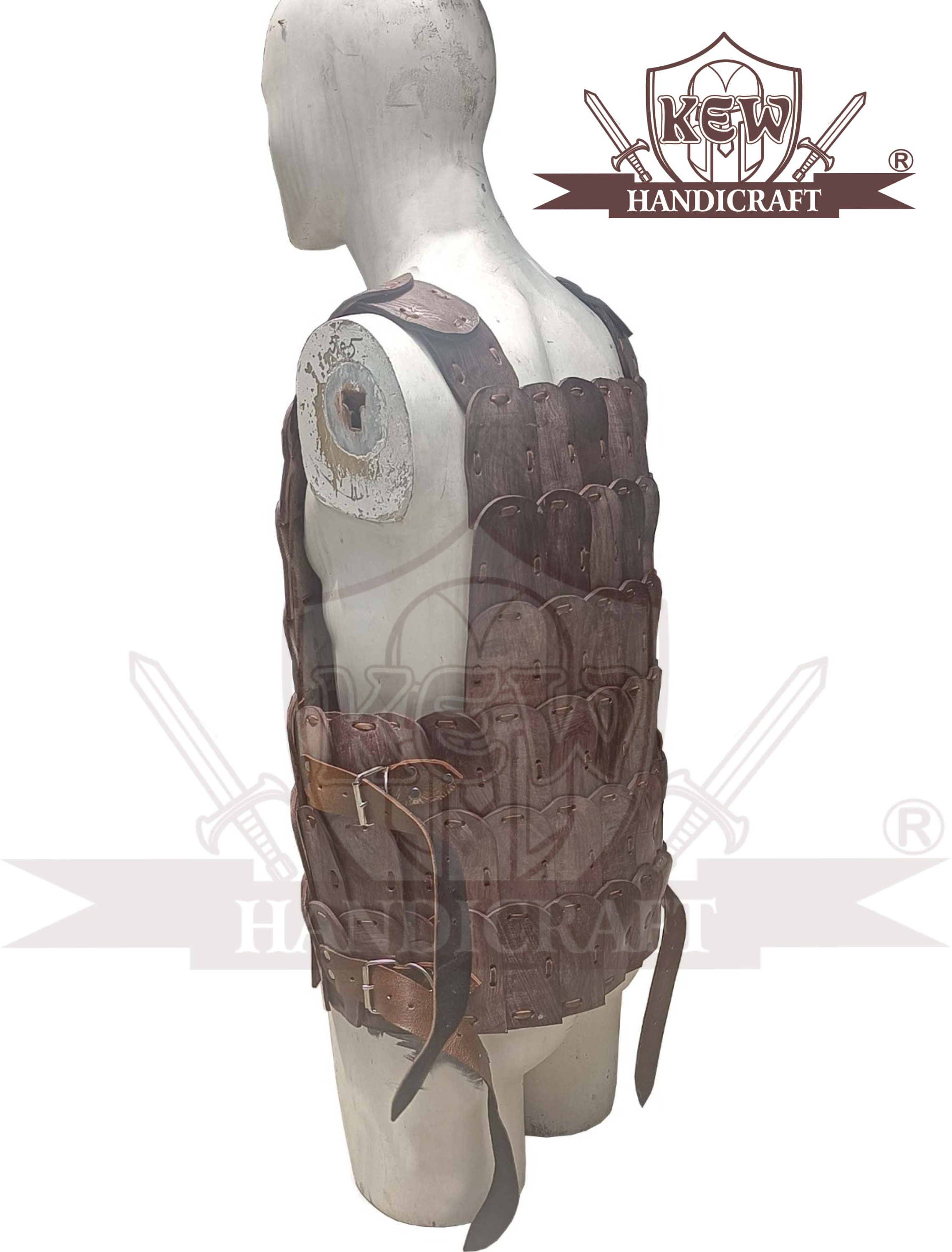 Leather Body Medieval Greek Leather Armour Breastplate - Etsy