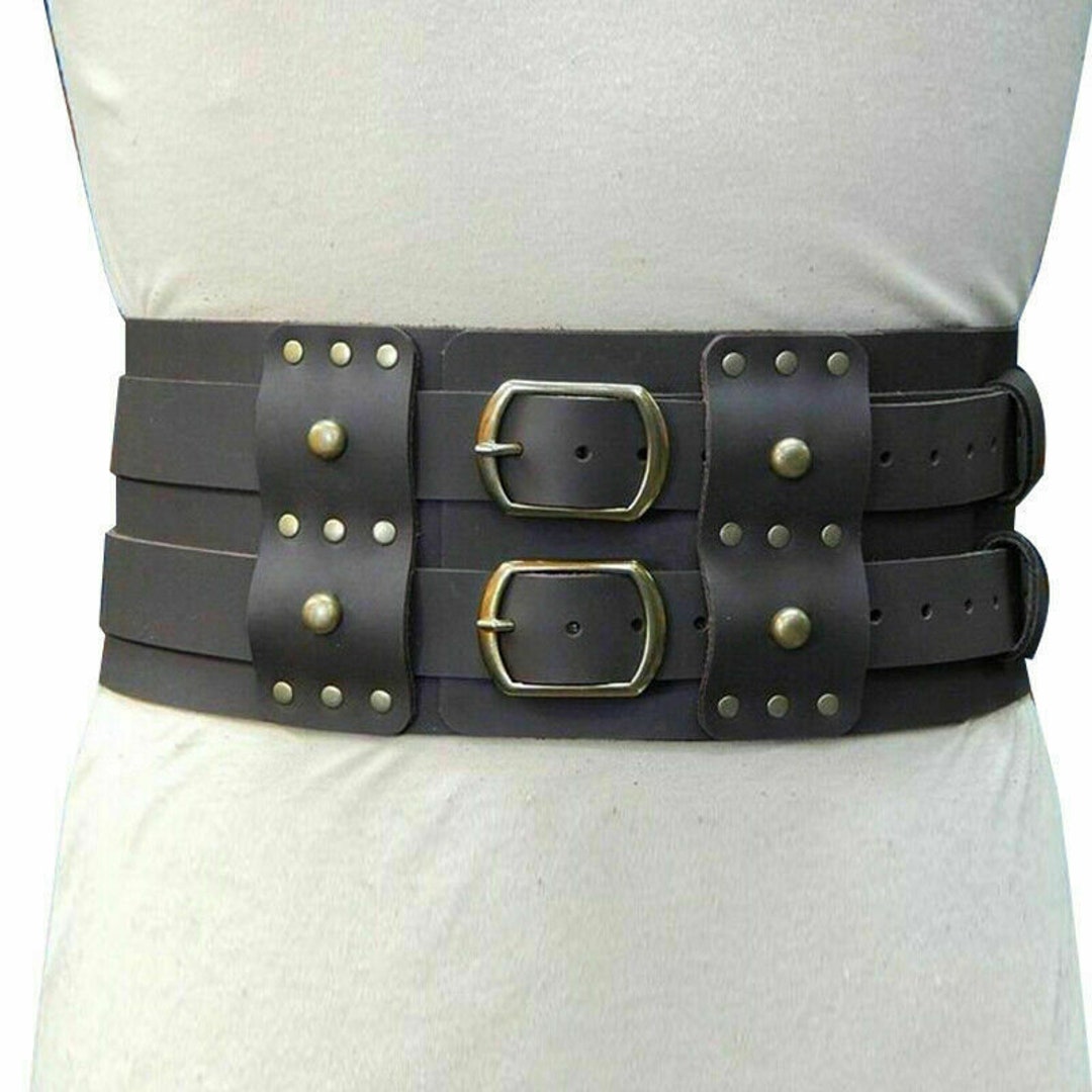 Medieval Knight Roman Gladiator Leather Waist Armor Kidney - Etsy