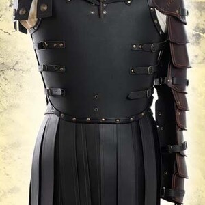 Medieval Armor Leather Armor for LARP and Cosplay-w01 - Etsy