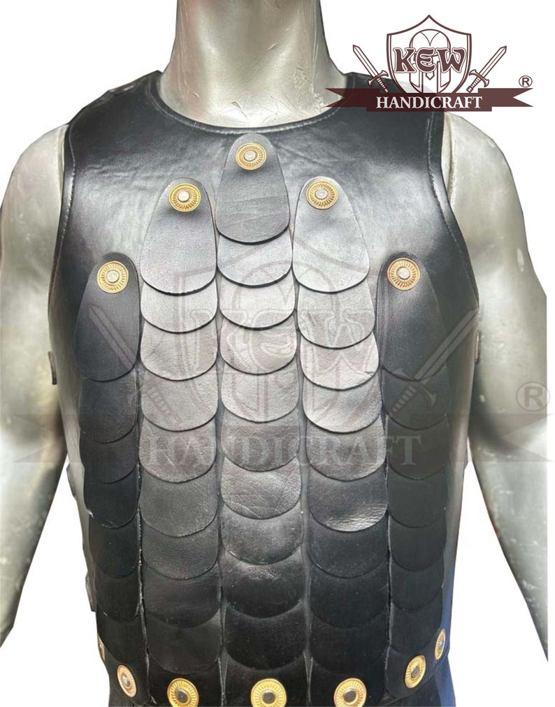 Medieval Leather Roman Breastplate Armor Cuirass Chest Plate - Etsy