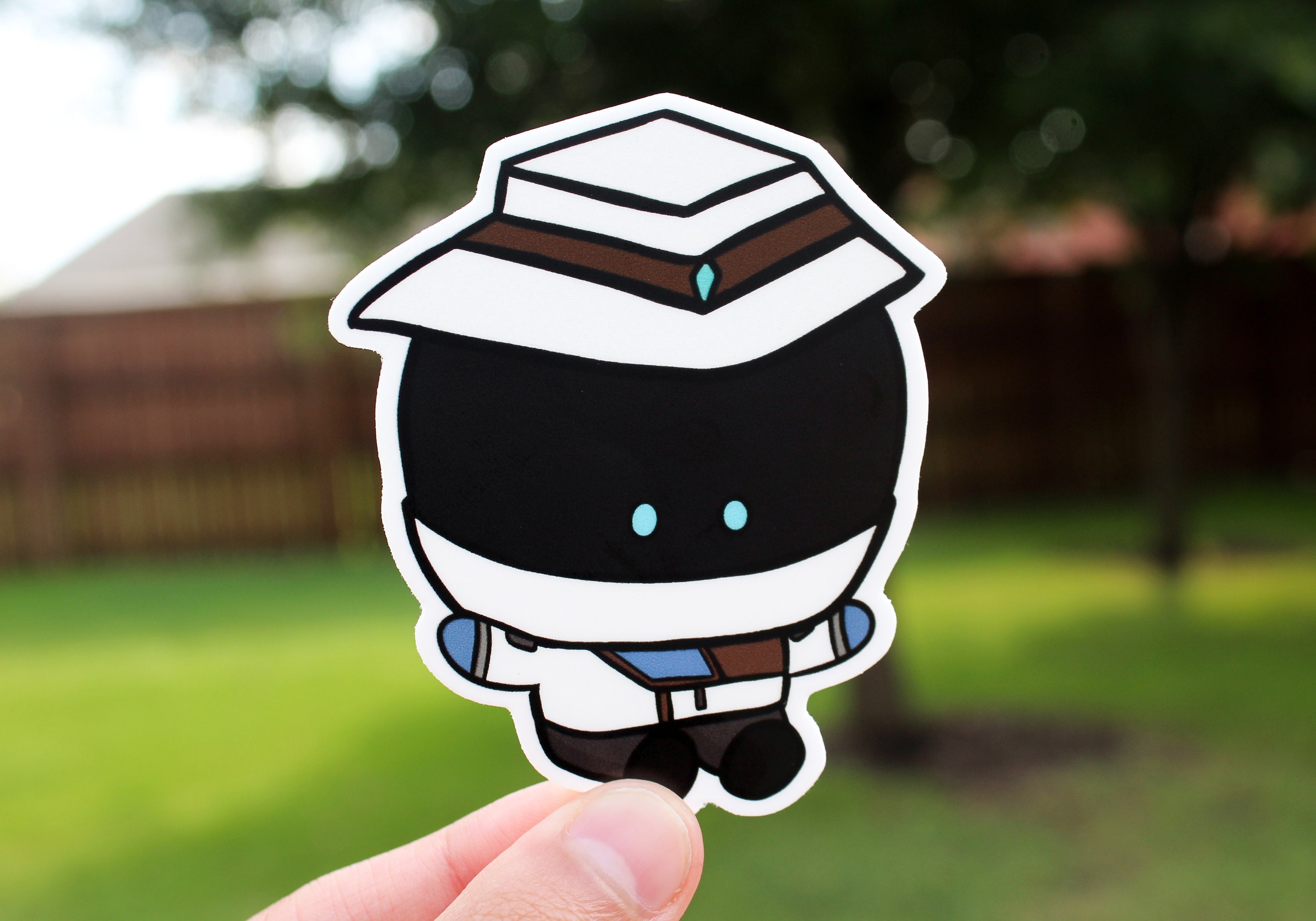 Cute Cypher Valorant Agent Vinyl Sticker (2.5"x3") - Etsy