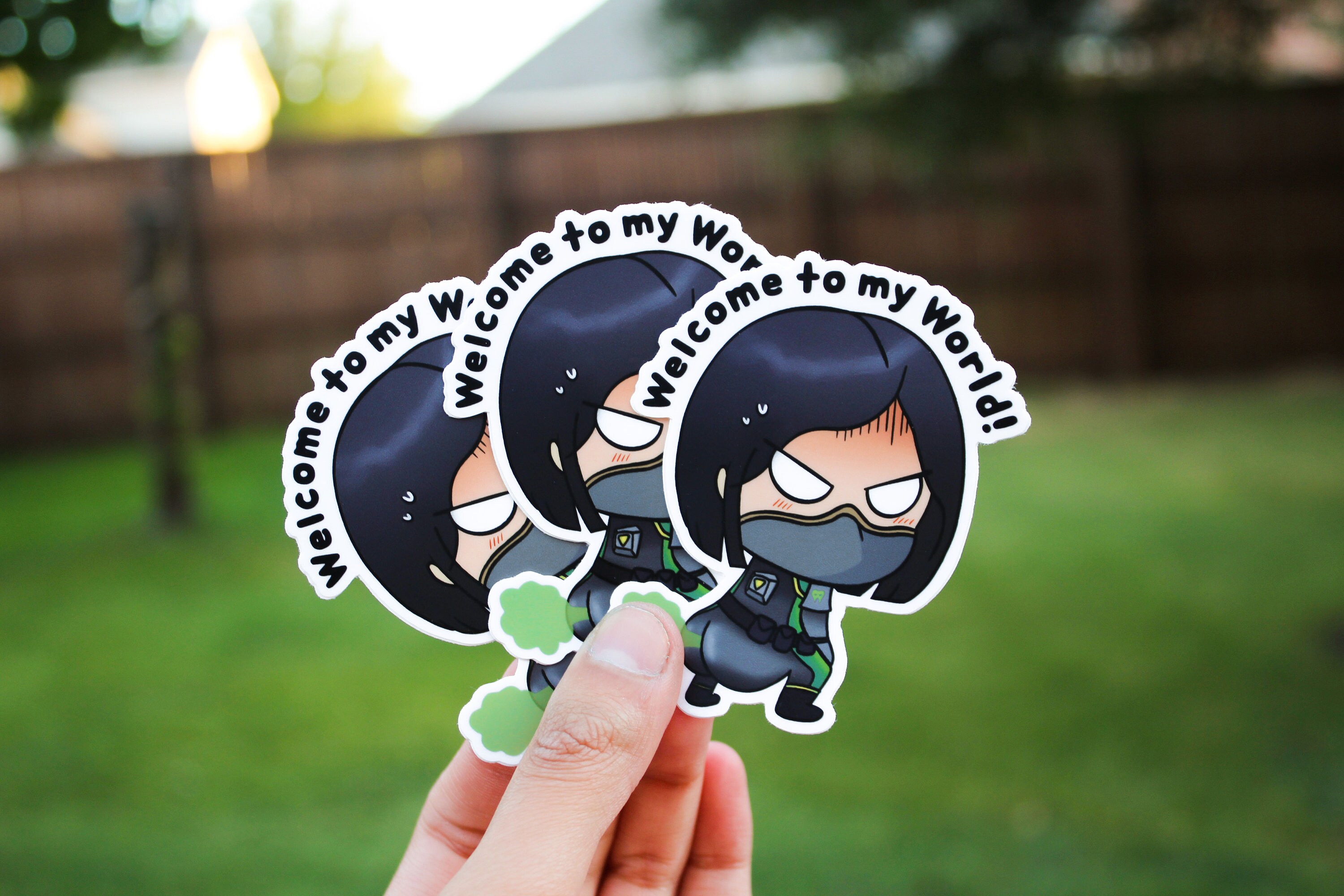 Funny Valorant Viper Sticker (2.53"x3") - Etsy