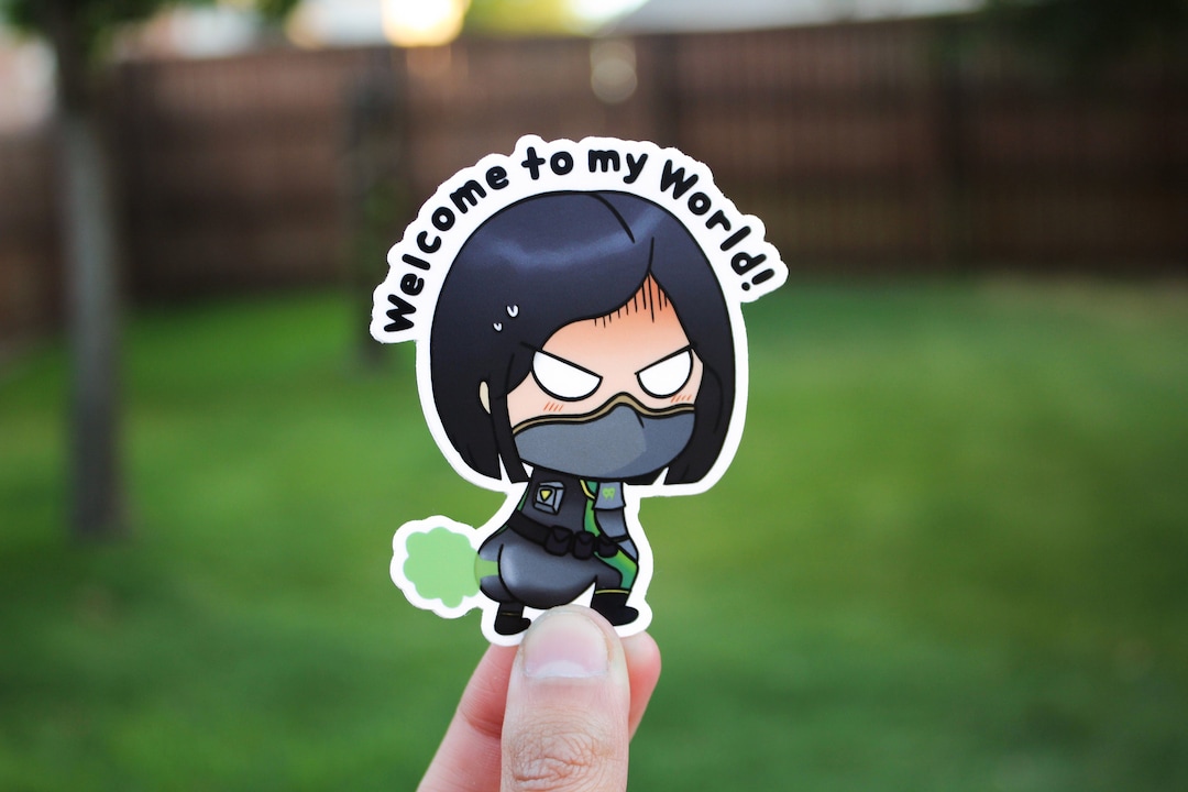 Funny Valorant Viper Sticker (2.53"x3") - Etsy