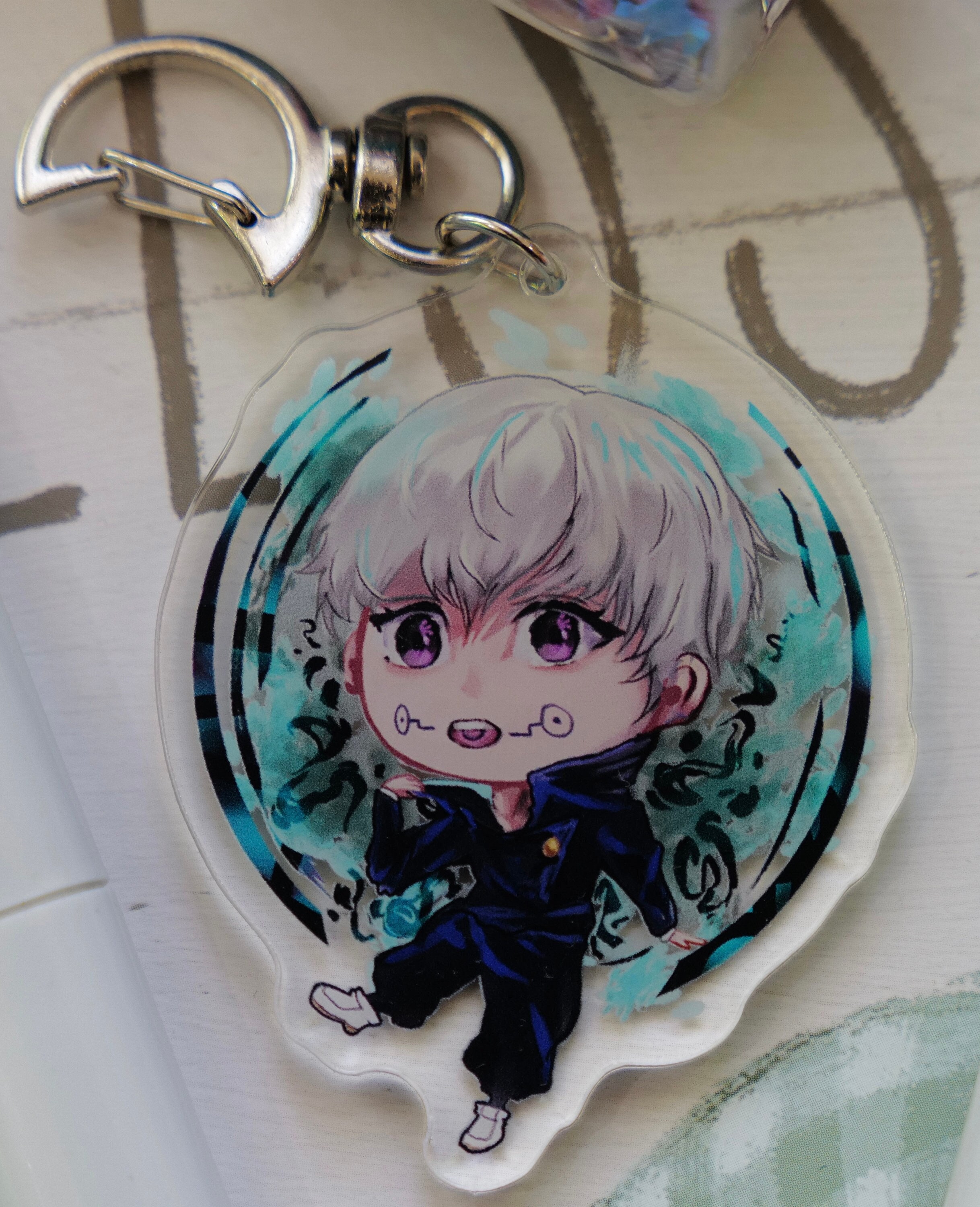 Acrylic Charm, Anime Key Chain, Anime Charm, Decoration, Jjk Keychain ...