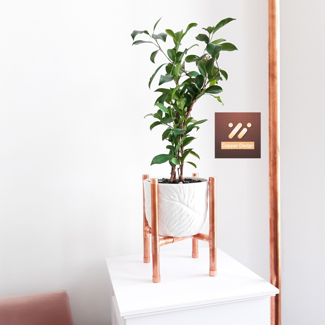 Handmade Copper Pot Stand - Rustic Kitchen Decor and Functional Display ...
