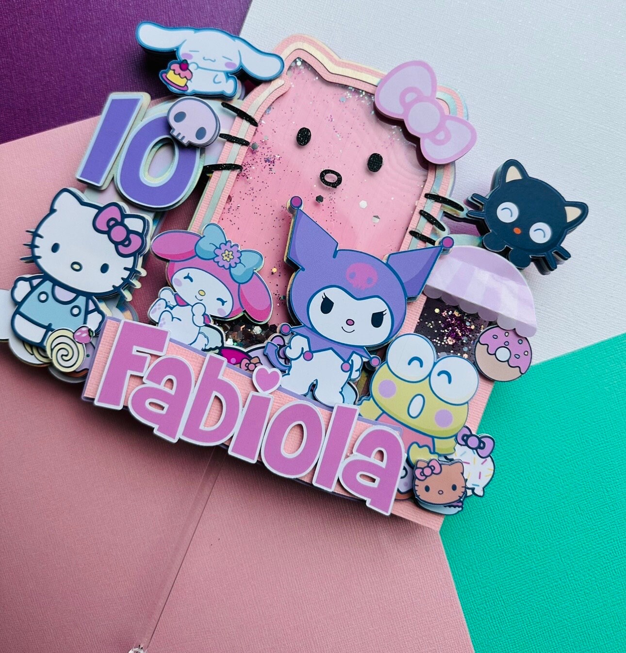 Cake Topper Inspired Cats and Friends - Etsy