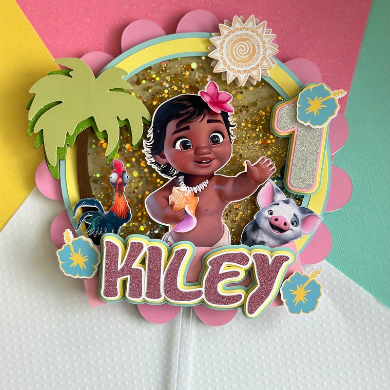 Moana Cake Topper - Etsy