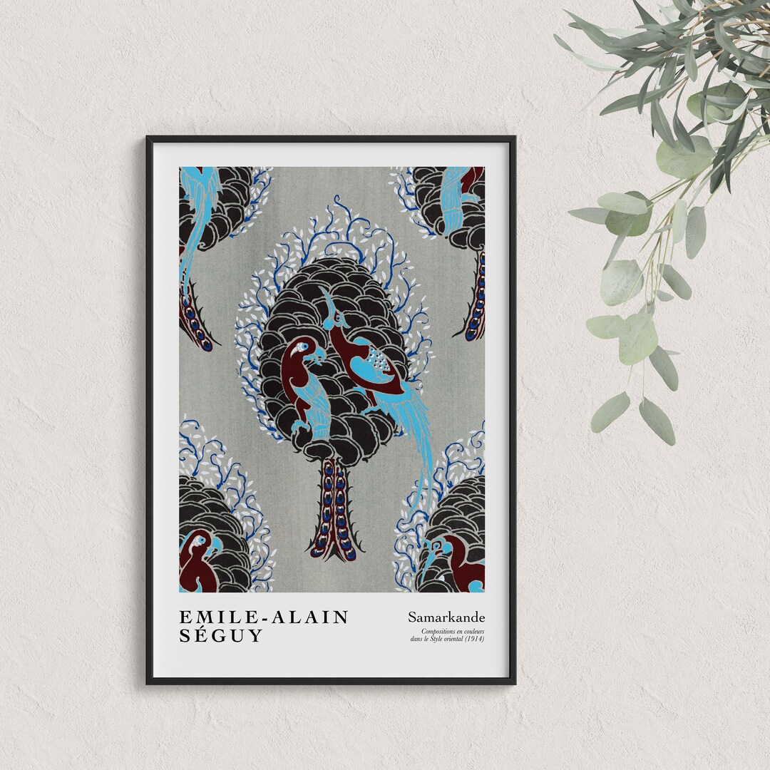 Emile-alain Séguy Art Deco Printable Art Art Deco Print Digital ...