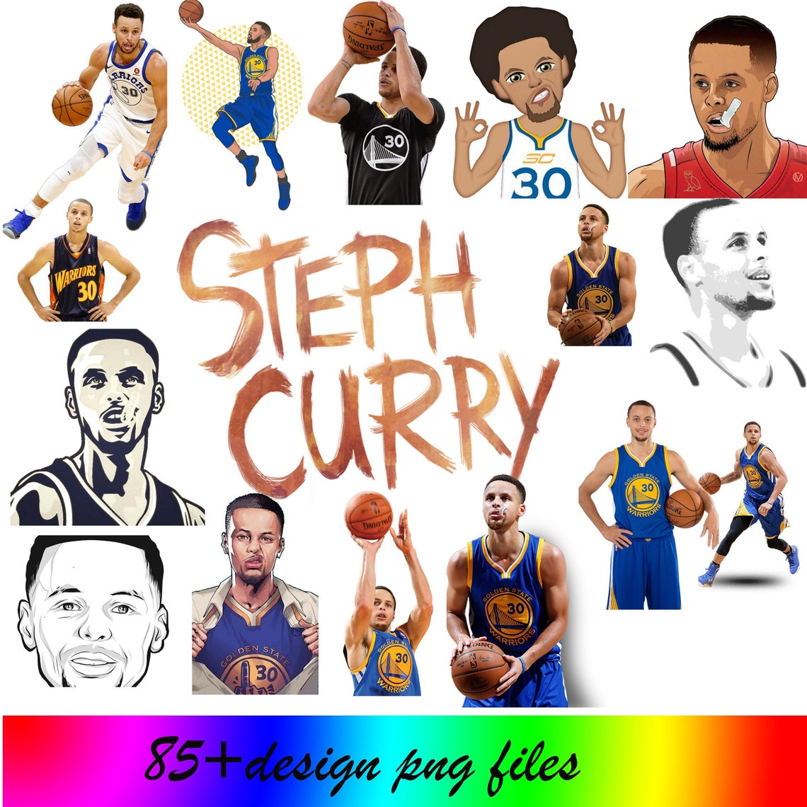 Steph Curry Logo SVG PDF EPS Ai Png - Etsy Ireland