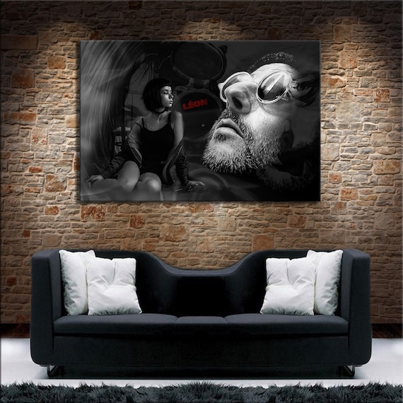 Julia-art Pictures Leon the Professional Kiler Film Canvas - Etsy