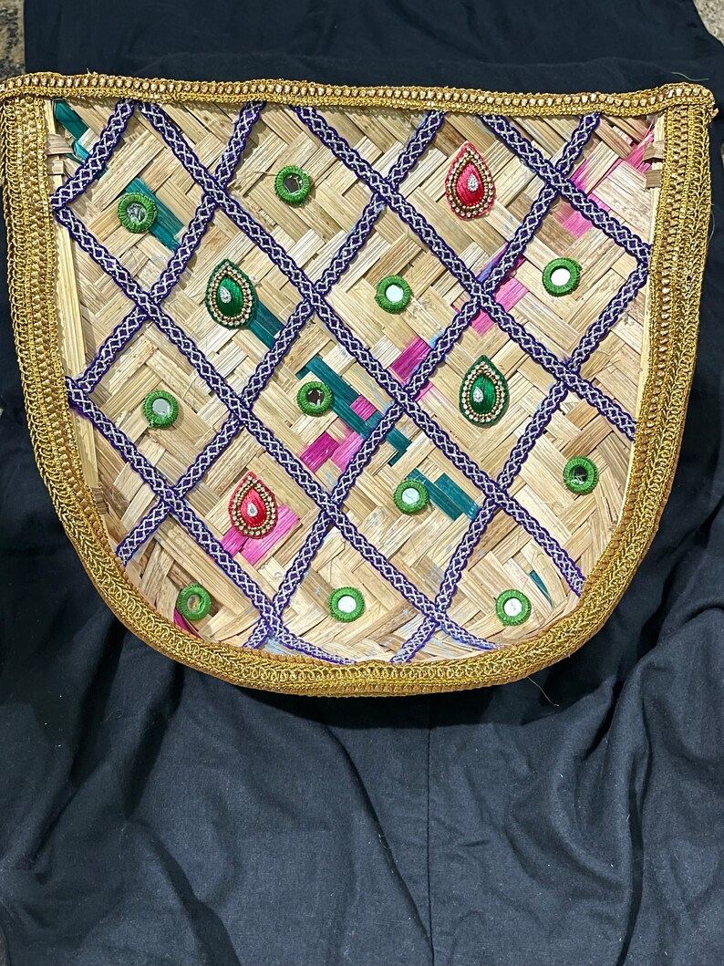 Tra Y , Pooja Plate ,bamboo Decor, Tamboola Plate,c. Sustainable ...