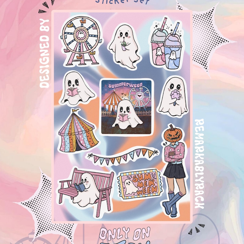 Aesthetic Stickers - Etsy