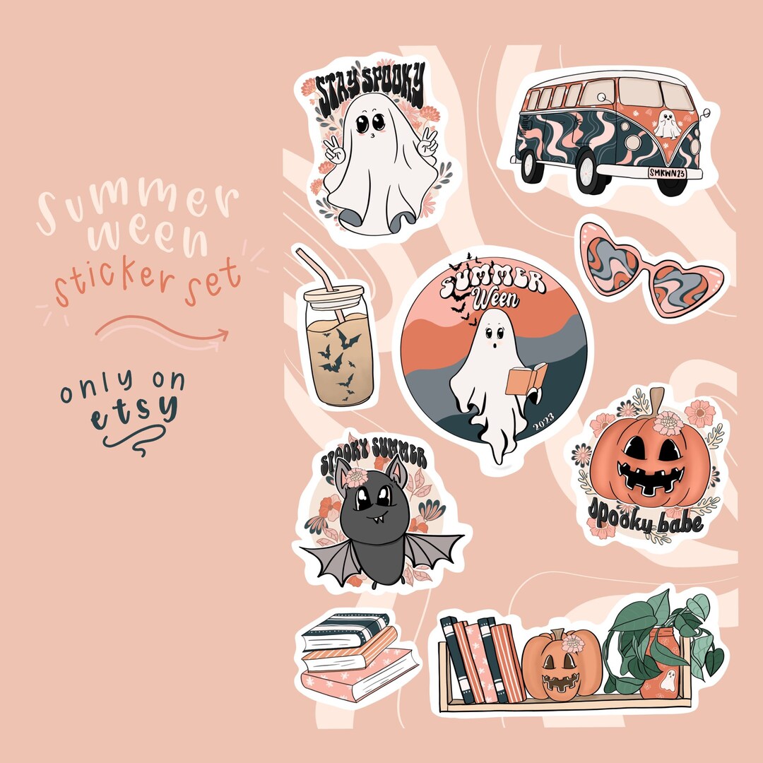 SUMMERWEEN Sticker Set - Etsy