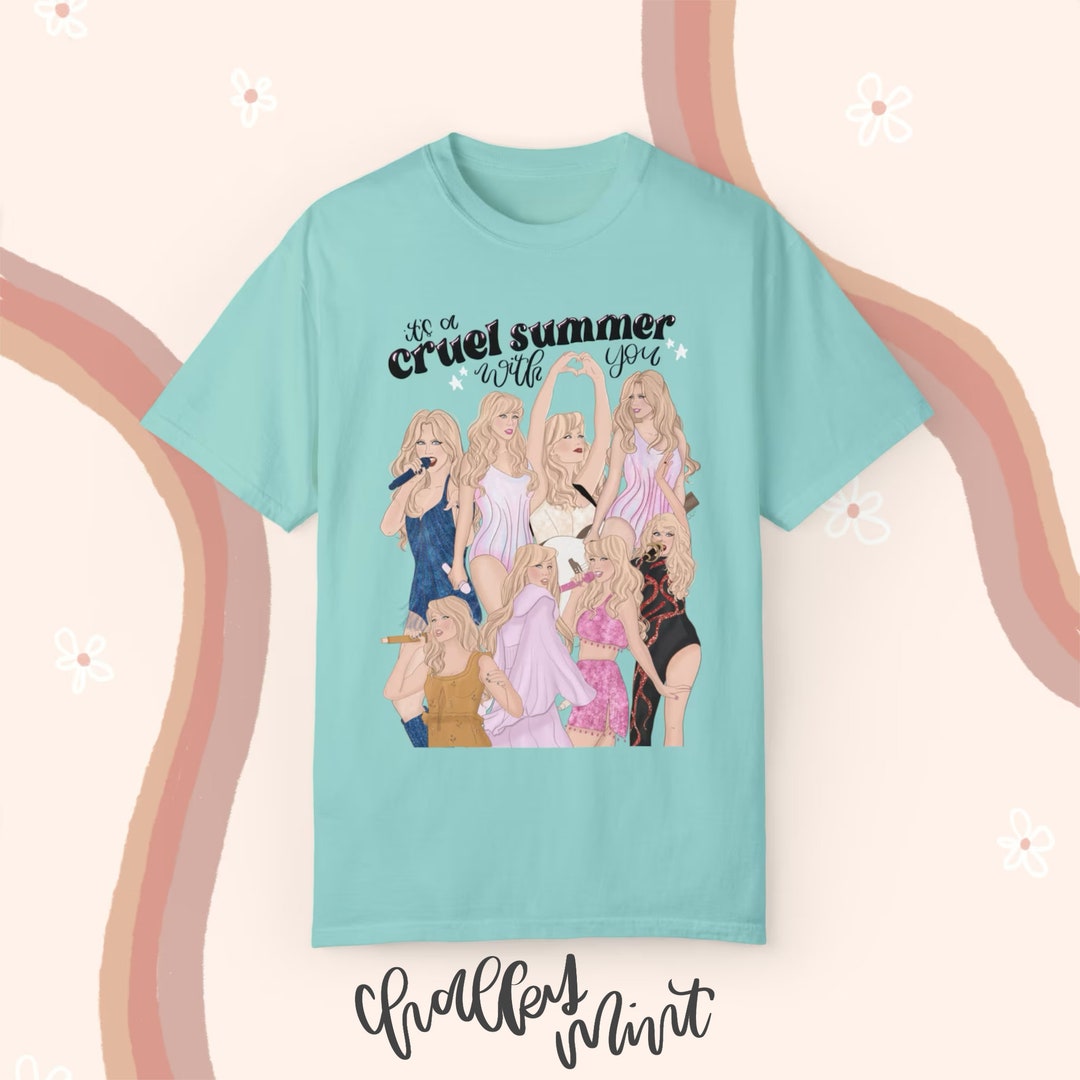 Cruel Summer Eras Tour Taylor Swift Fanmade T-shirt - Etsy