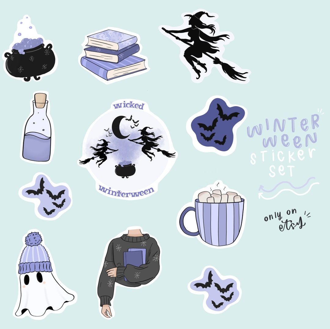 WINTERWEEN Sticker Set 2024 - Etsy