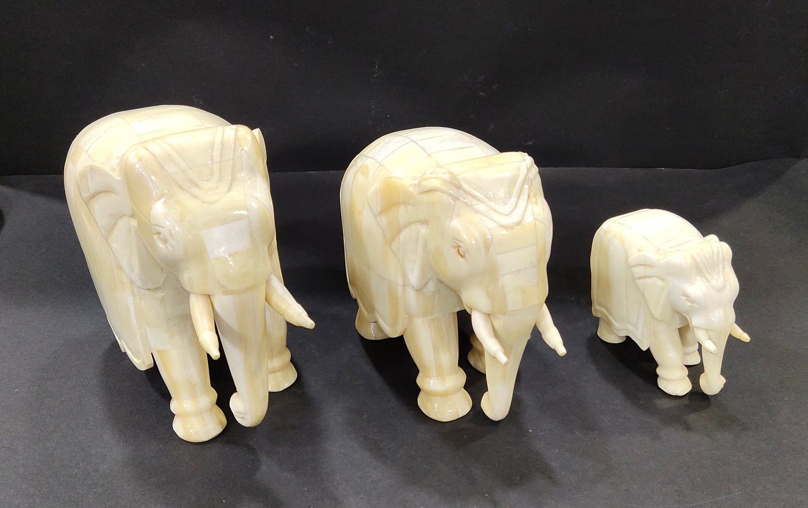 Camel Bone Elephant Hand Carved - Etsy