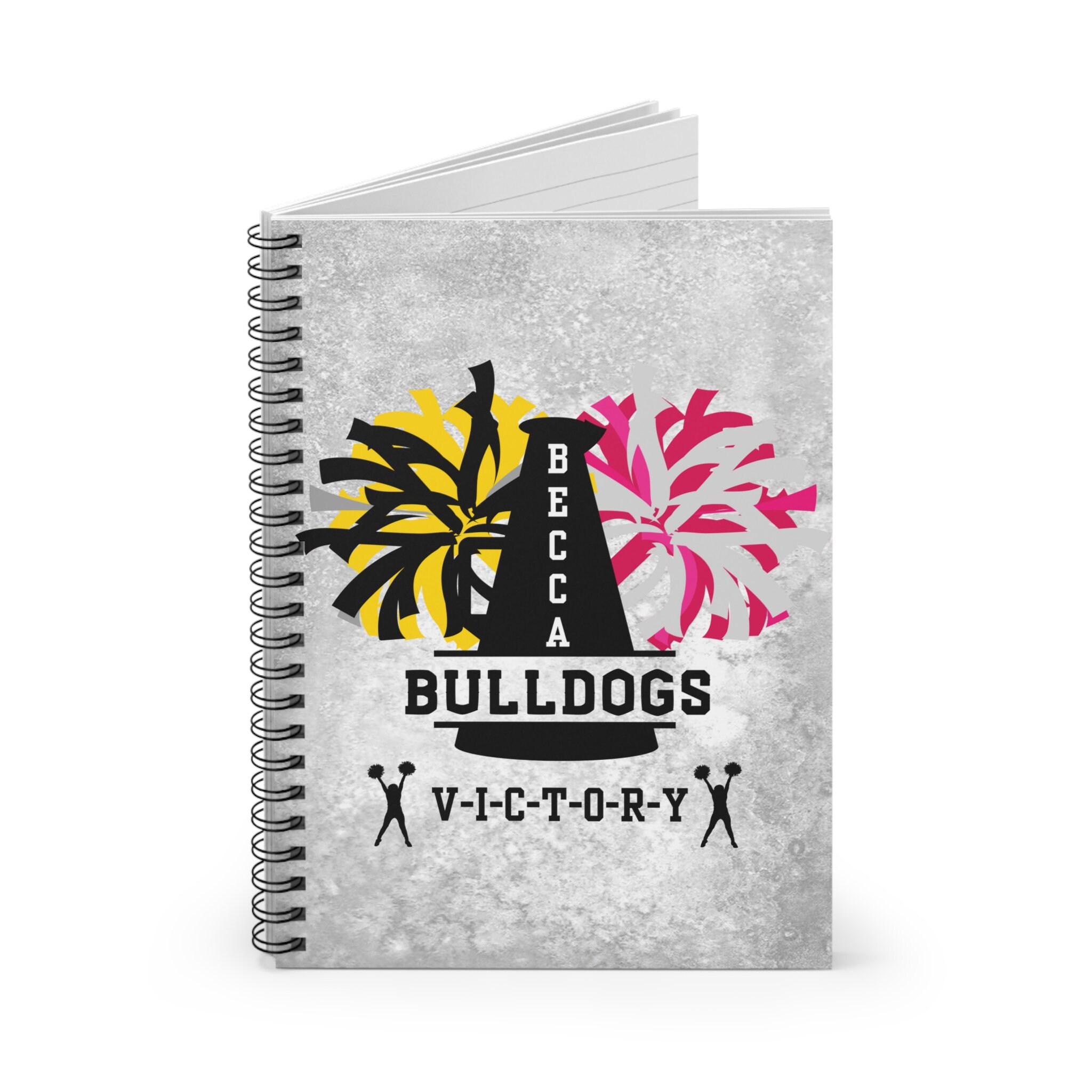 Personalized Cheerleader Notebook, Senior Cheer Gifts, Custom Cheer ...