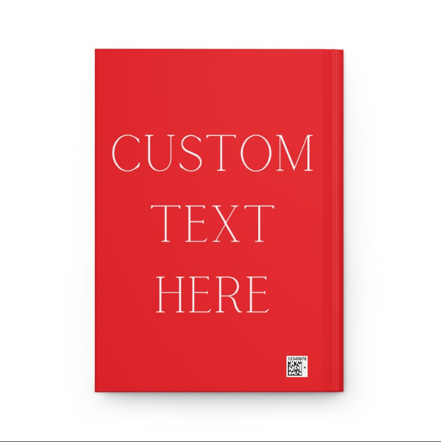 Custom Hardcover Journal, Personalized Hardcover Journal Gift, Company ...