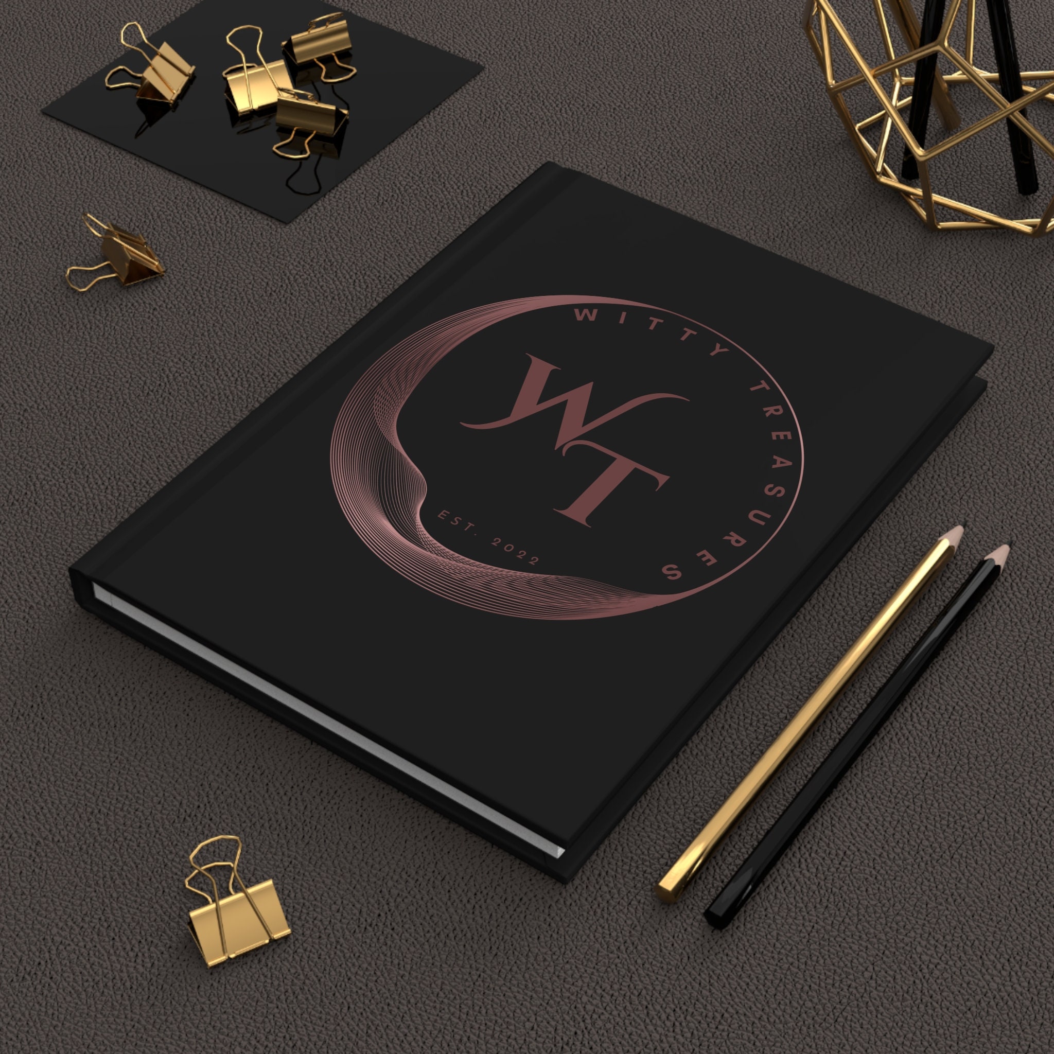 Custom Hardcover Journal, Personalized Hardcover Journal Gift, Company ...