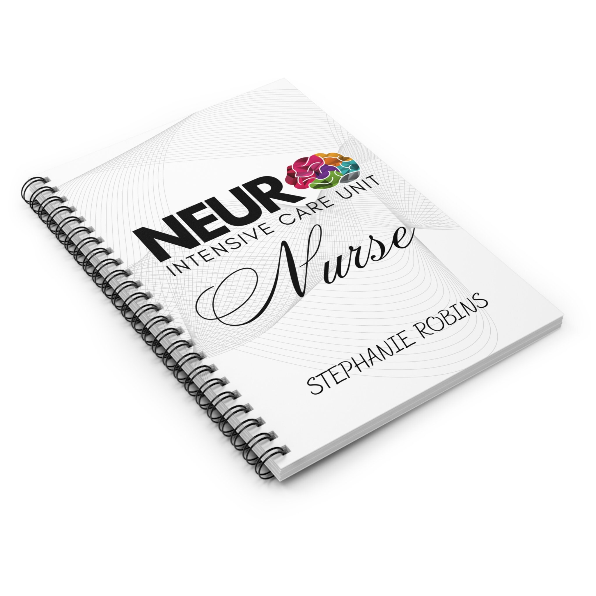 Personalized Neuro ICU Nurse Gift, Neuro ICU Nurse Notebook, Neuro ...