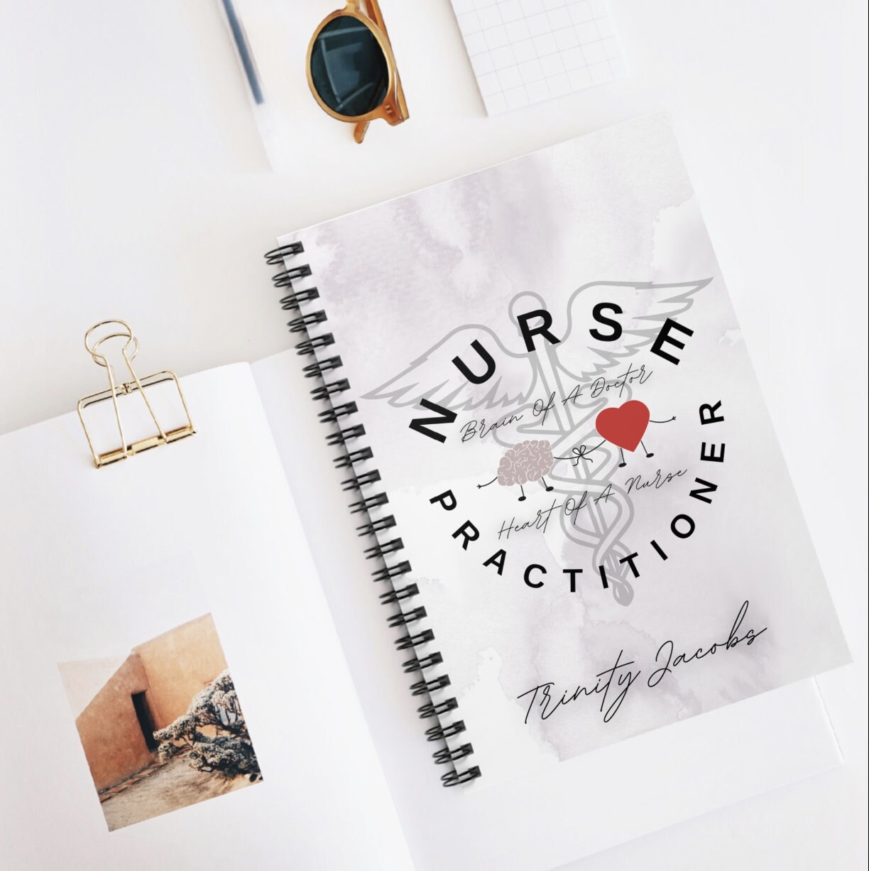 Personalized Nurse Practitioner Notebook, Nurse Practitioner Gift ...