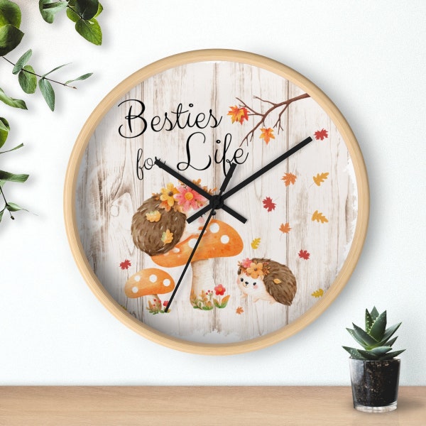 Wooden Wall Clock - Etsy