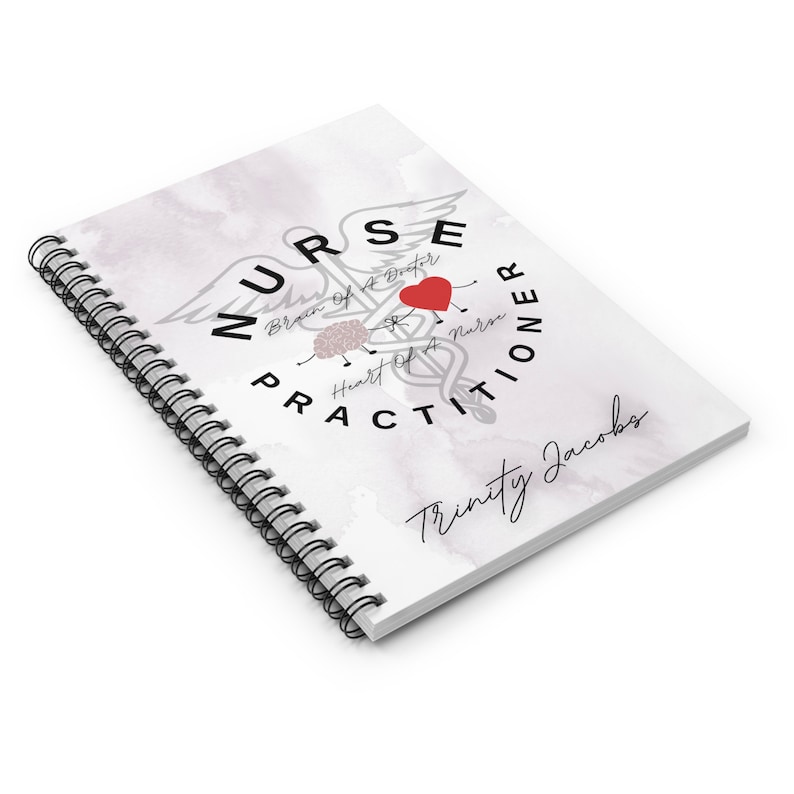 Personalized Nurse Practitioner Notebook, Nurse Practitioner Gift ...
