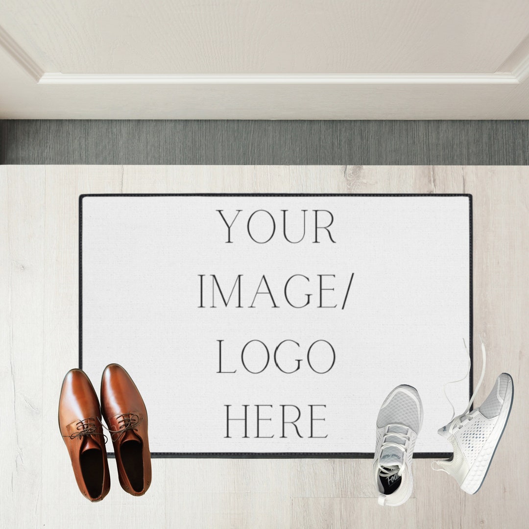 Custom Heavy Duty Floor Mat, Your Text Here Mat, Company Logo Floor Mat ...