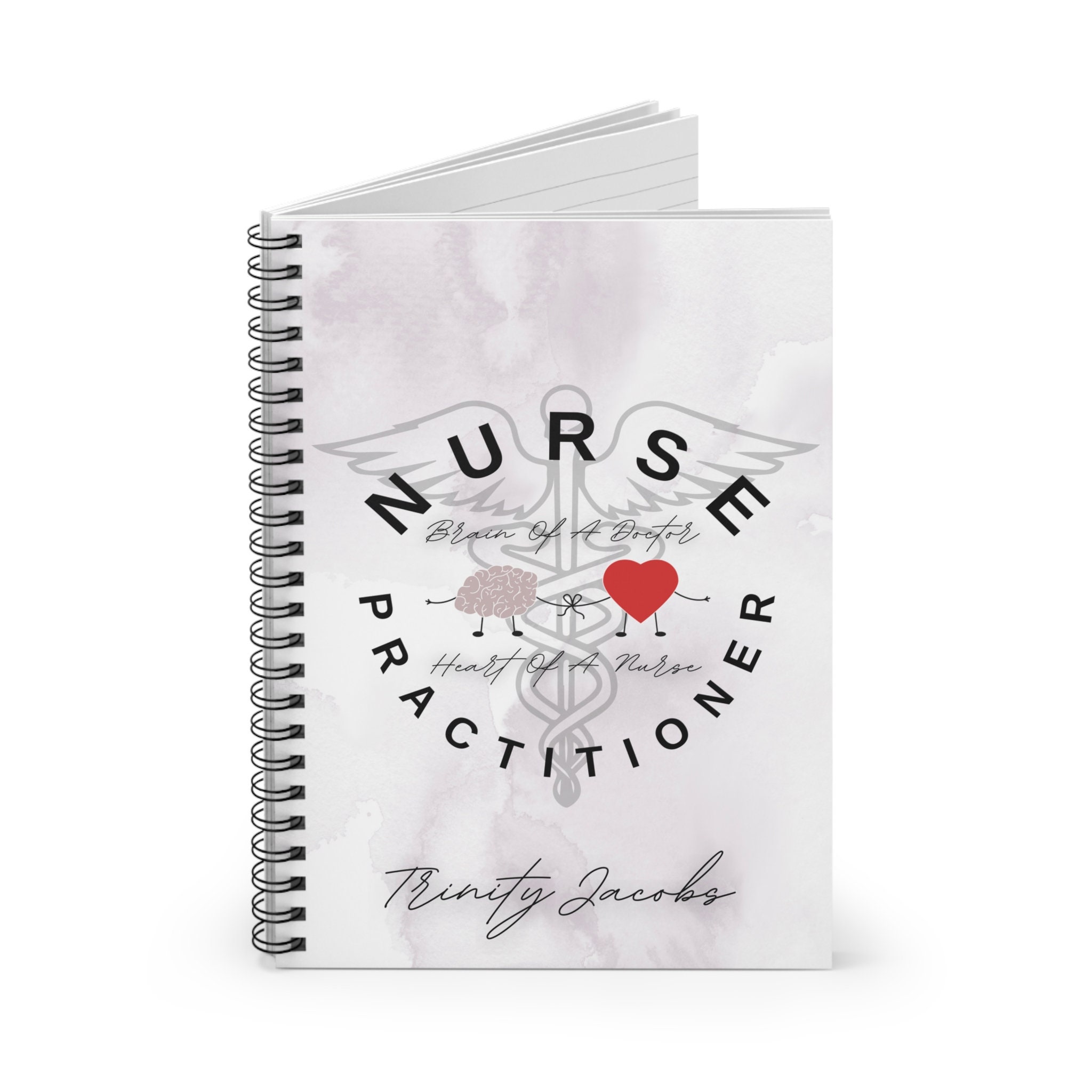 Personalized Nurse Practitioner Notebook, Nurse Practitioner Gift ...