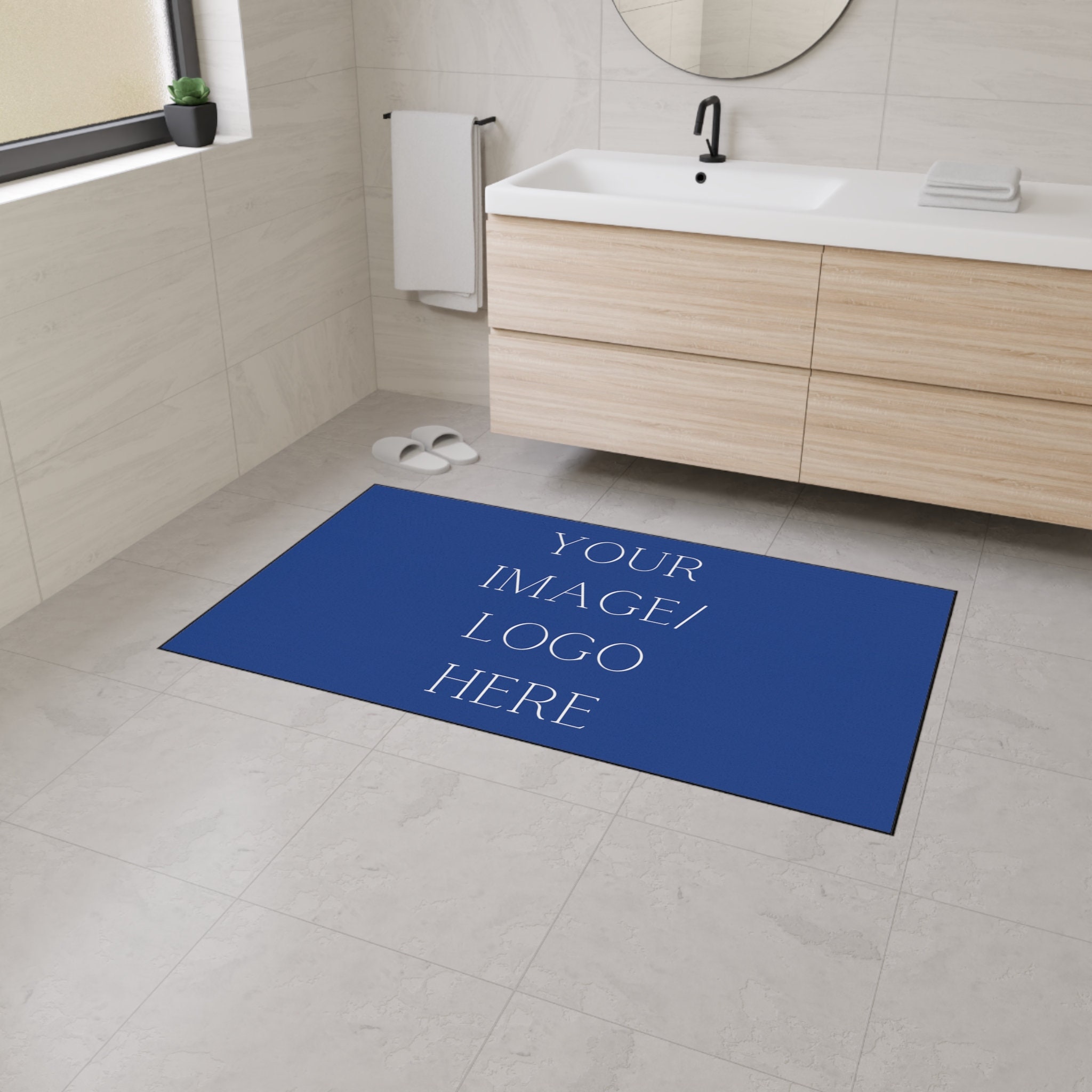 Custom Heavy Duty Floor Mat, Your Text Here Mat, Company Logo Floor Mat ...