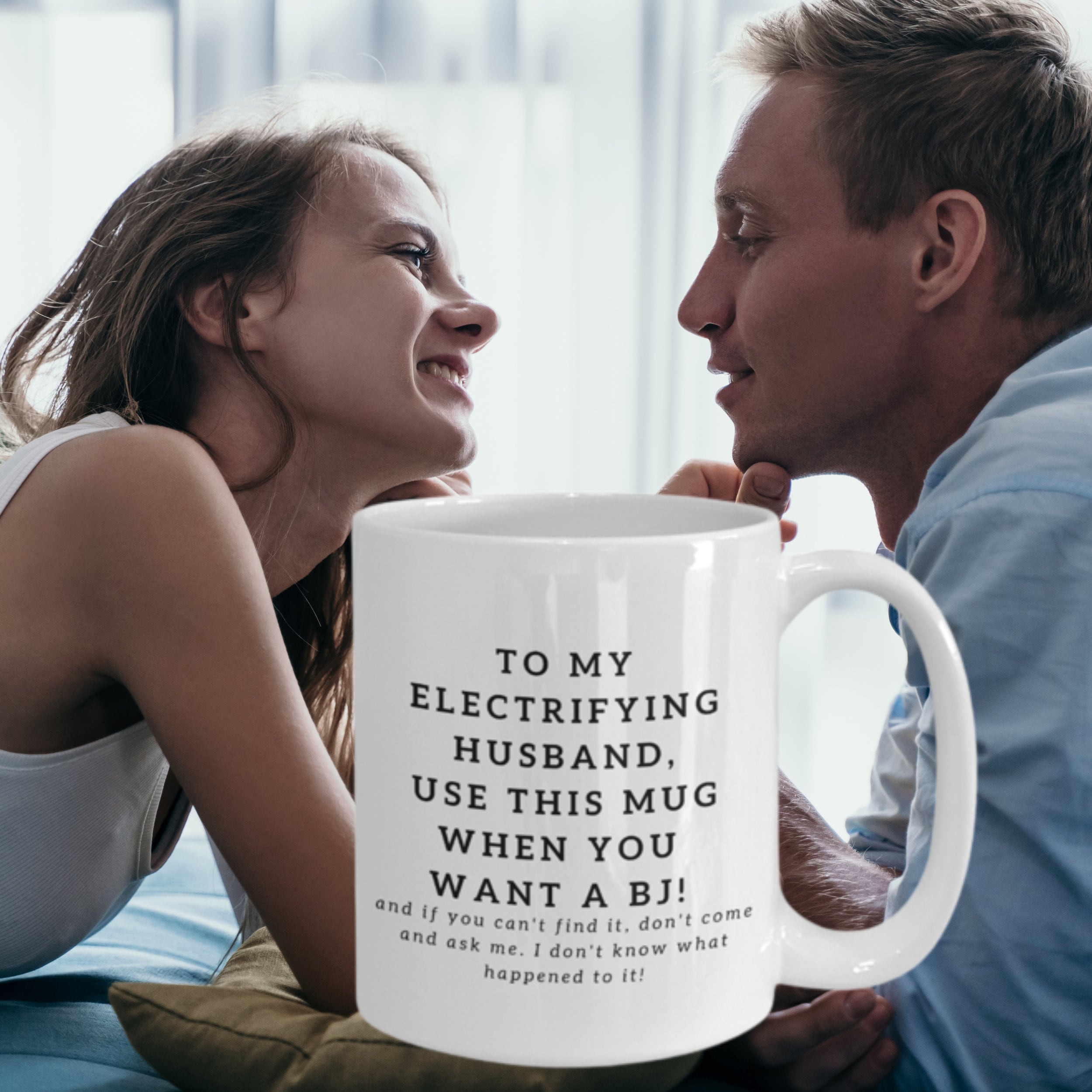 Funny Husband Mug Gift, Inappropriate Mug Gift for Hubby, Naughty Gift ...