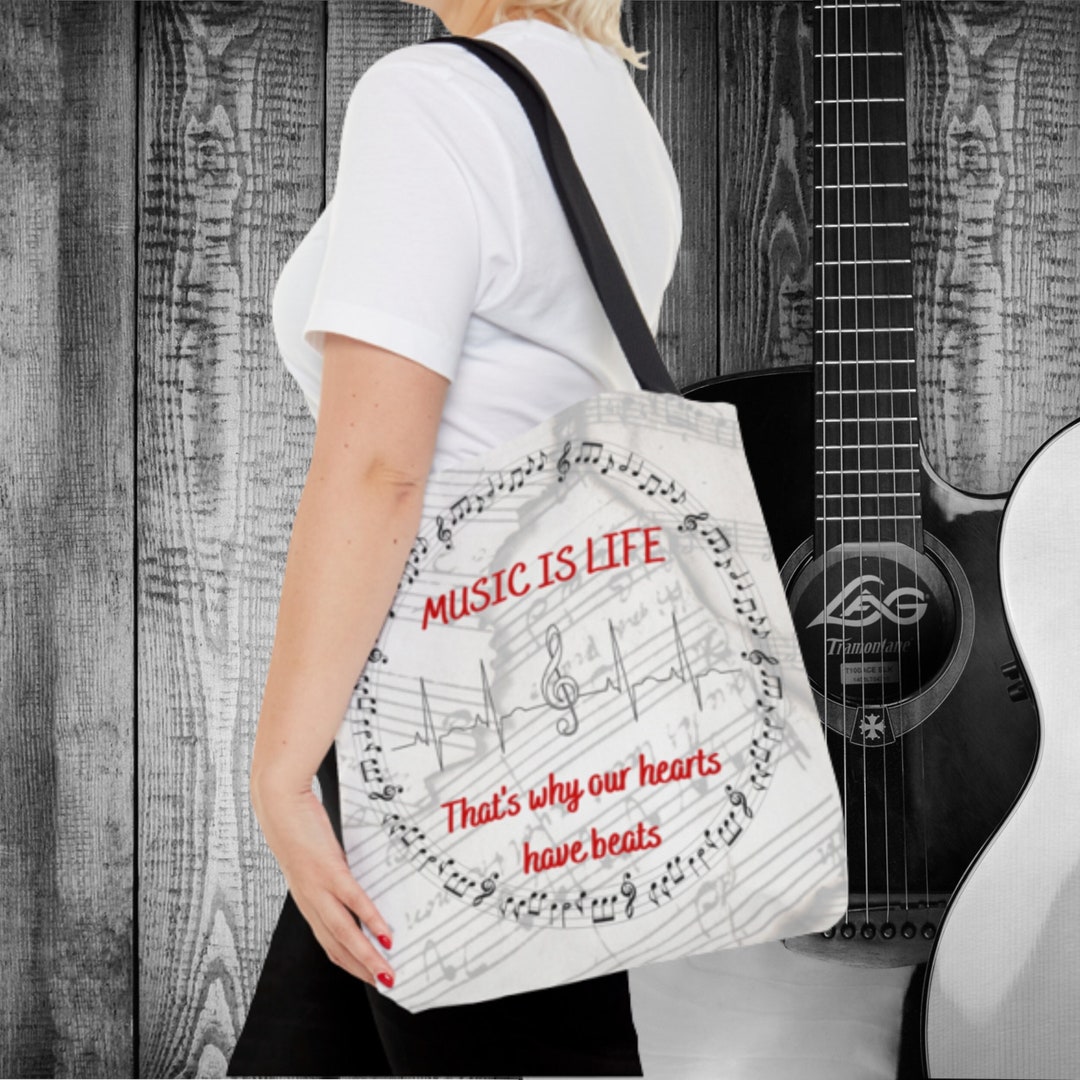 Musician Tote Bag, Band Tote Bag, Music Teacher Tote Bag, Band Teacher ...