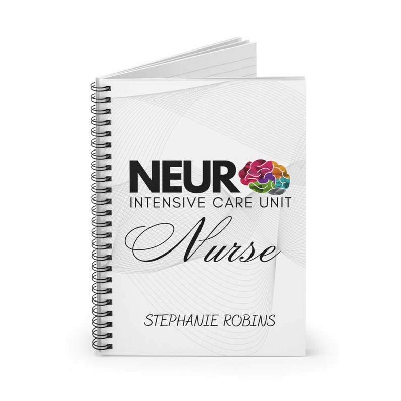 Personalized Neuro ICU Nurse Gift, Neuro ICU Nurse Notebook, Neuro ...
