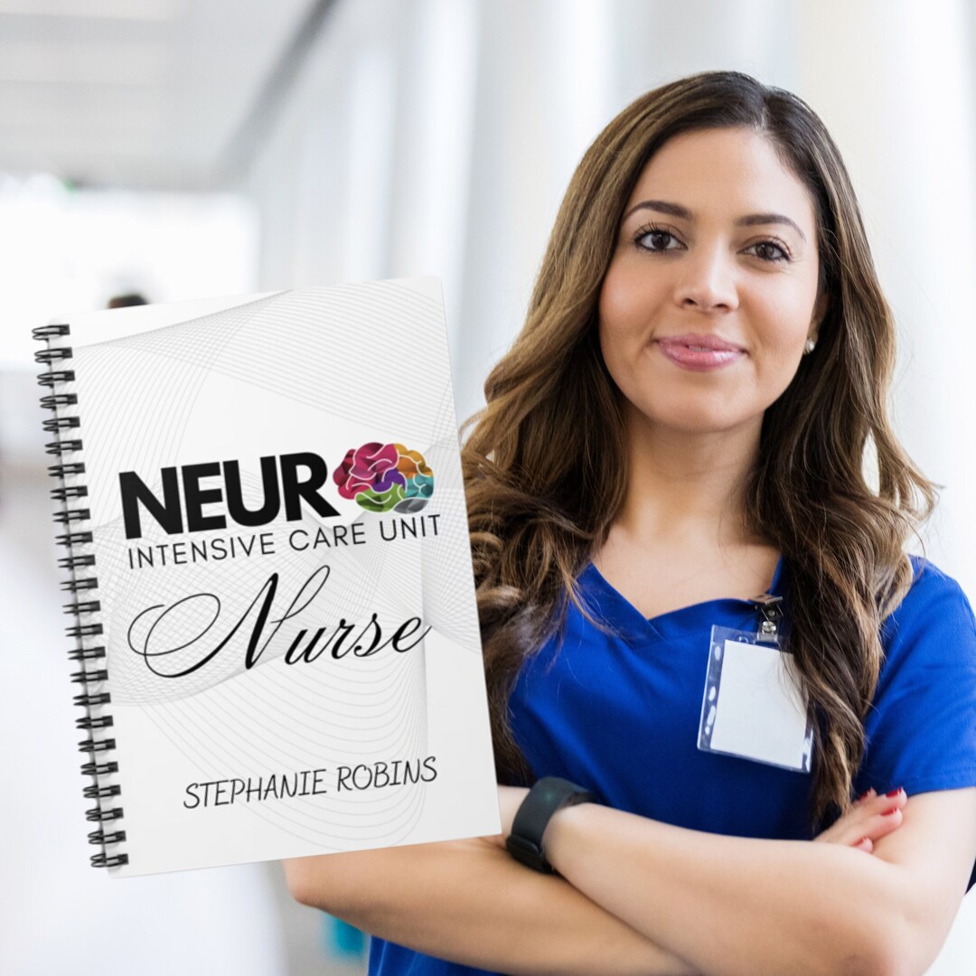 Personalized Neuro ICU Nurse Gift, Neuro ICU Nurse Notebook, Neuro ...