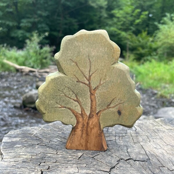Wooden Tree Toy - Etsy