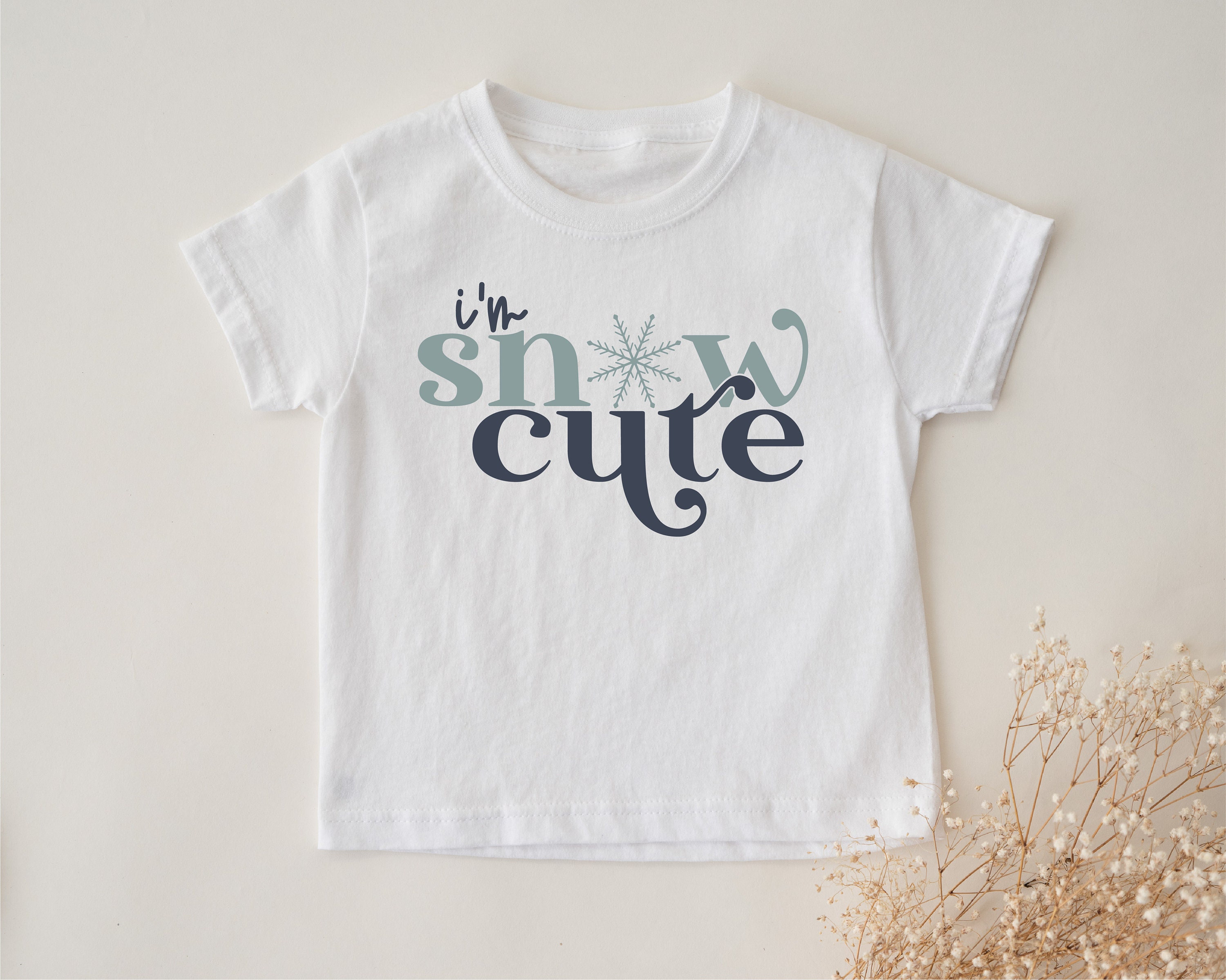 I'm Snow Cute SVG Winter Children's SVG Retro - Etsy