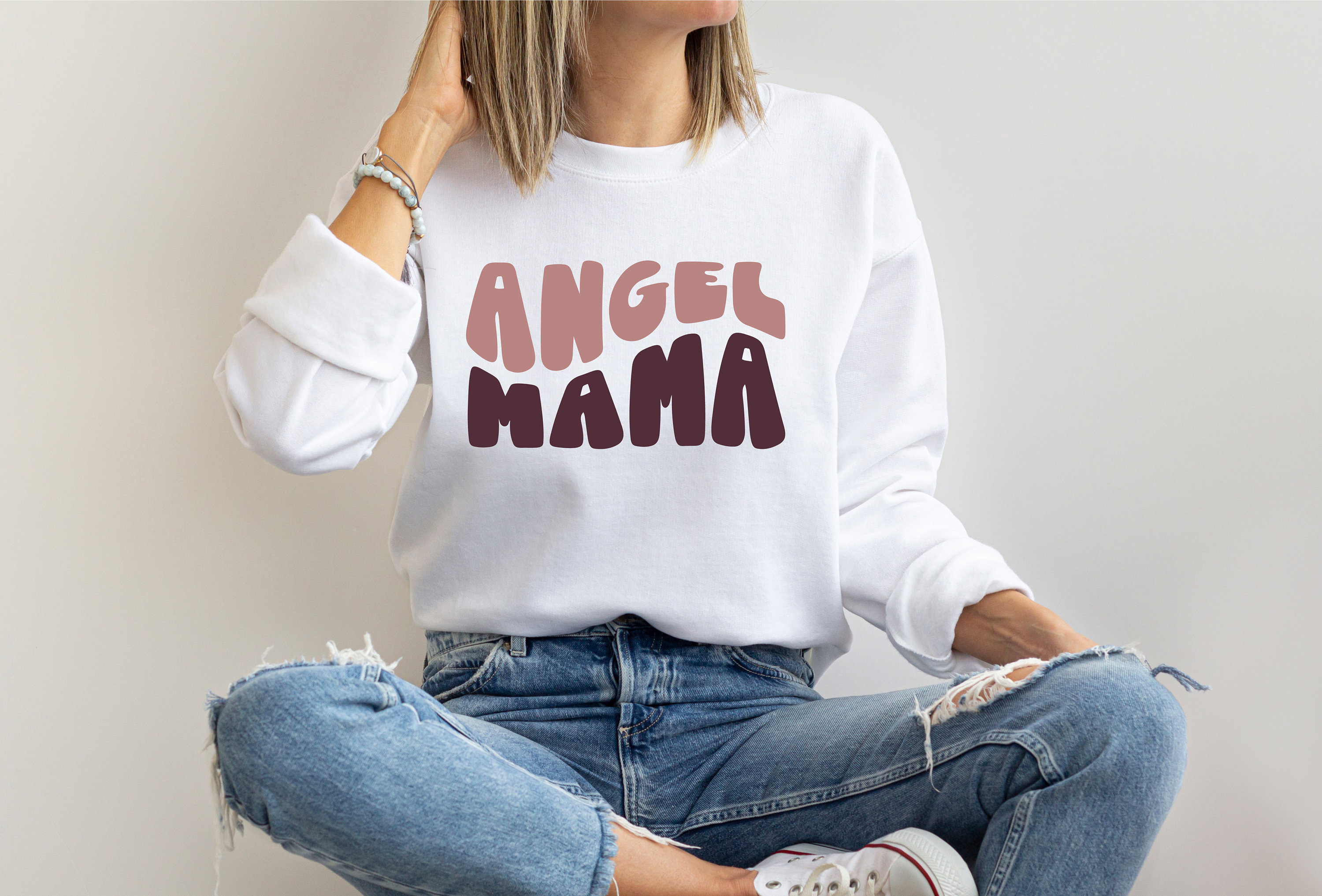 Angel Mama SVG Miscarriage SVG Mama of an Angel SVG Angel Mama Png Mom ...