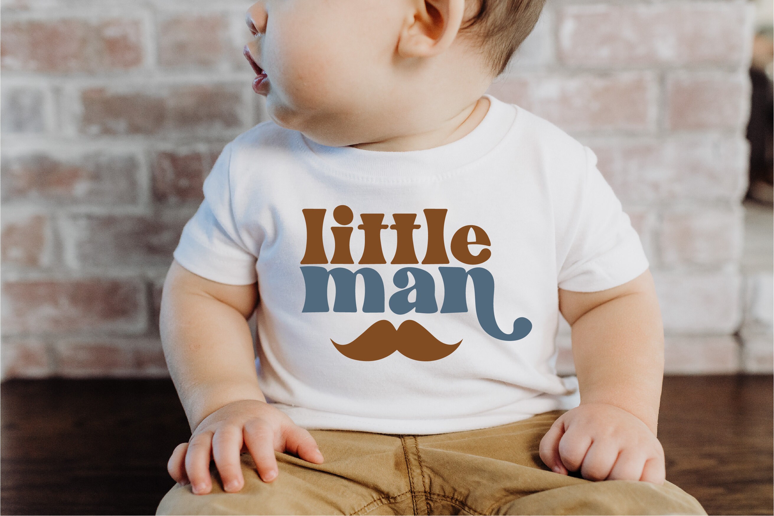 Little Man SVG - Baby Boy SVG - New Baby SVG - Little Boy Shirt Svg ...