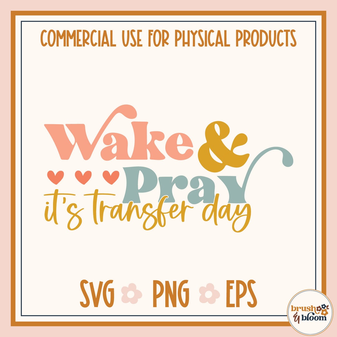 Transfer Day Svg, Infertility Svg, Ivf Mom Svg, Ivf Transfer Svg ...