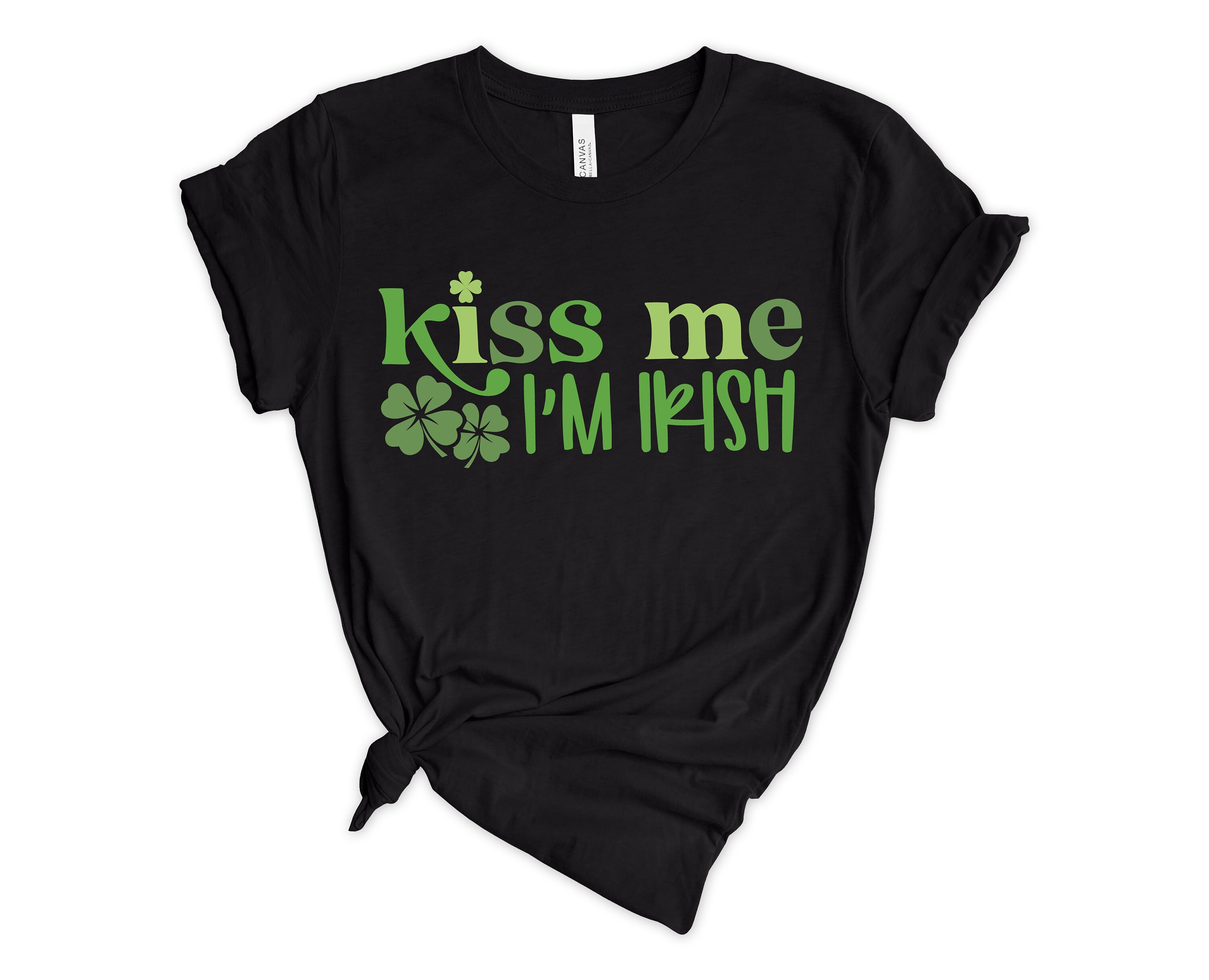 Kiss Me I'm Irish SVG - Retro St Patrick's Day SVG - Shamrock Svg ...