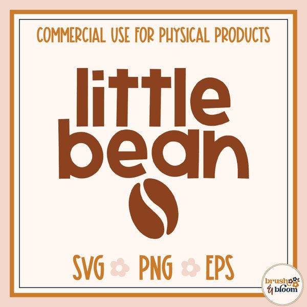 Baby Bean Svg - Etsy