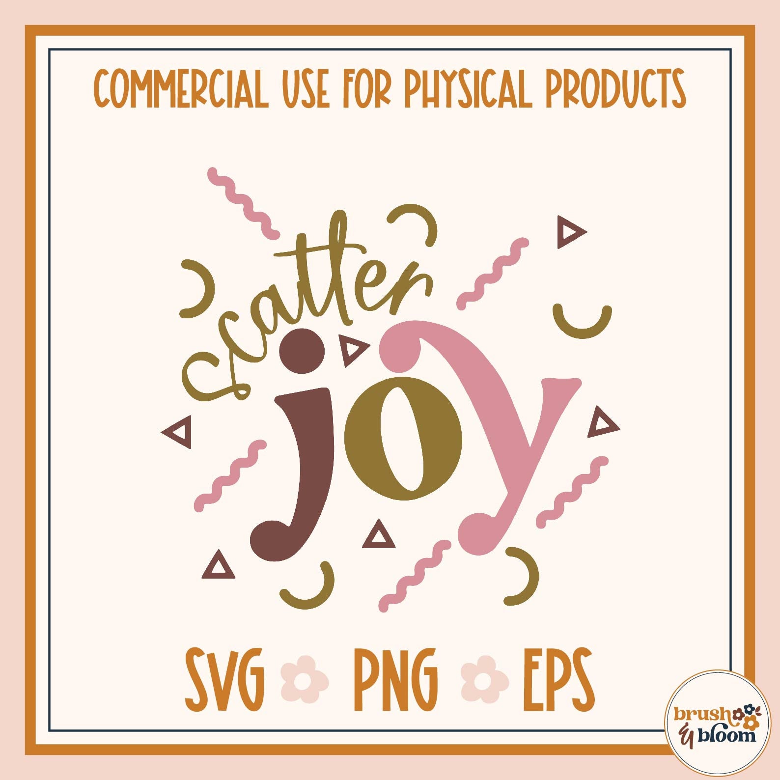 Scatter Joy SVG Inspirational SVG Joy SVG Spread Joy Svg Motivational ...